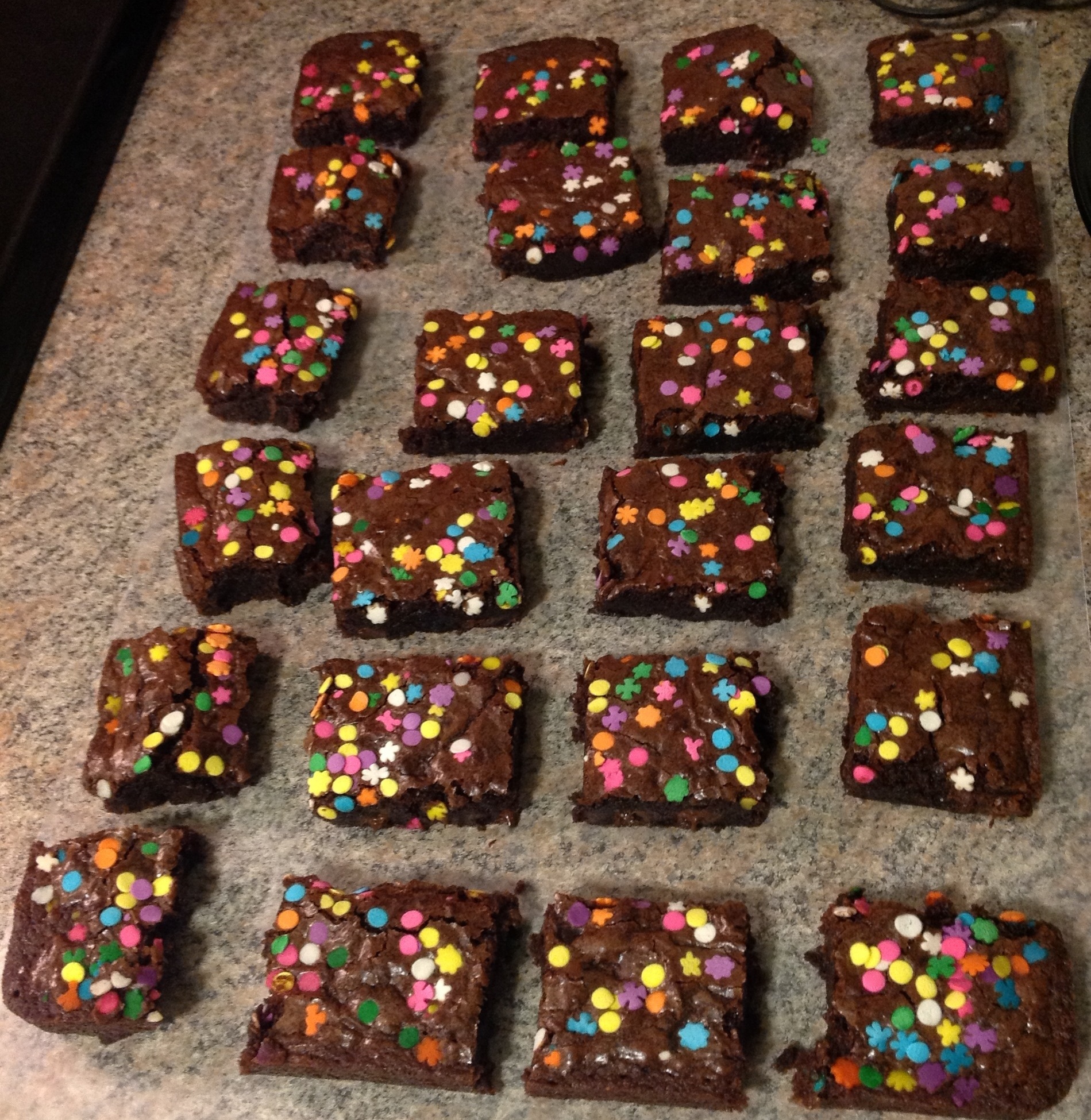 Spring Brownies – My Crazy Blessed Life!