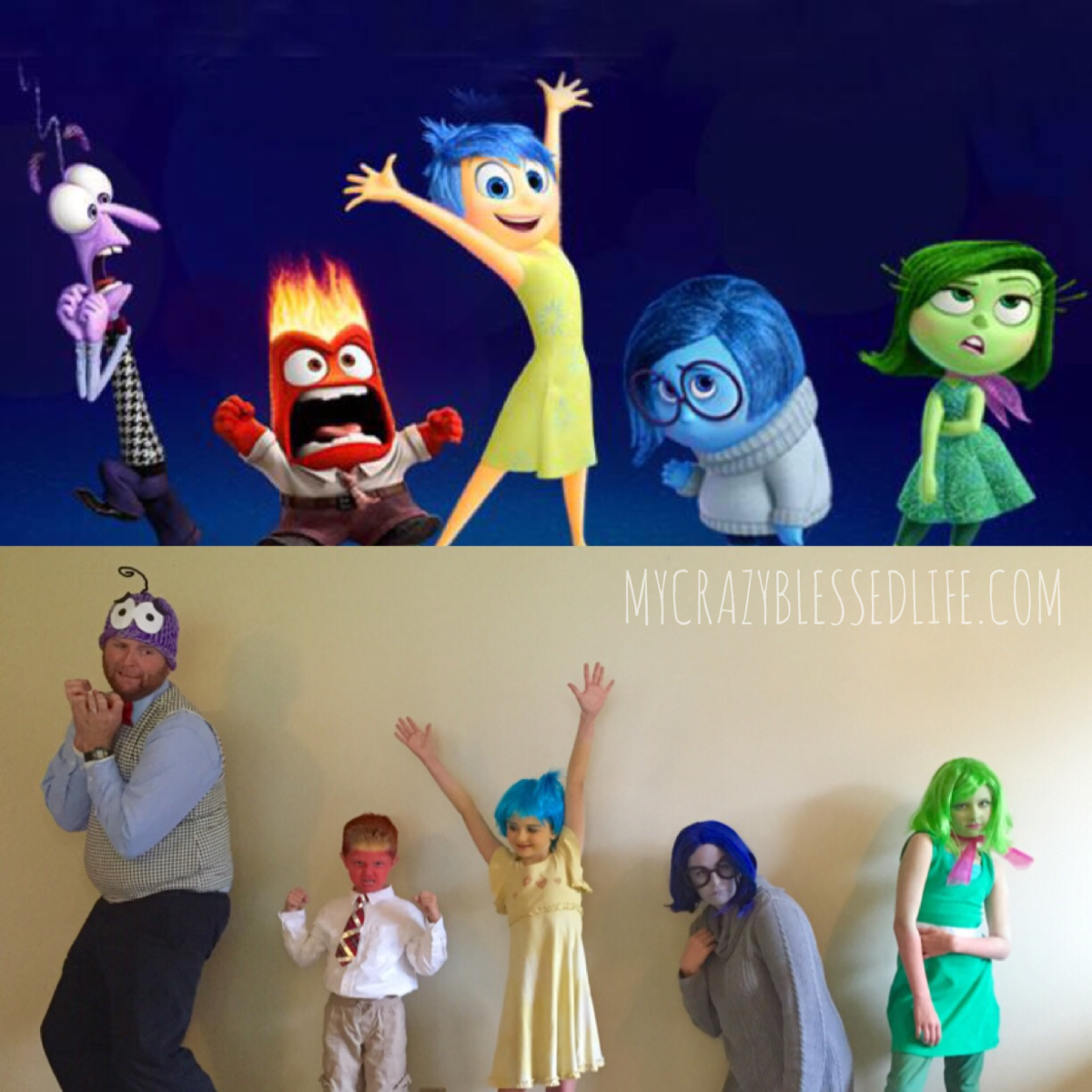 Inside Out Halloween – My Crazy Blessed Life!